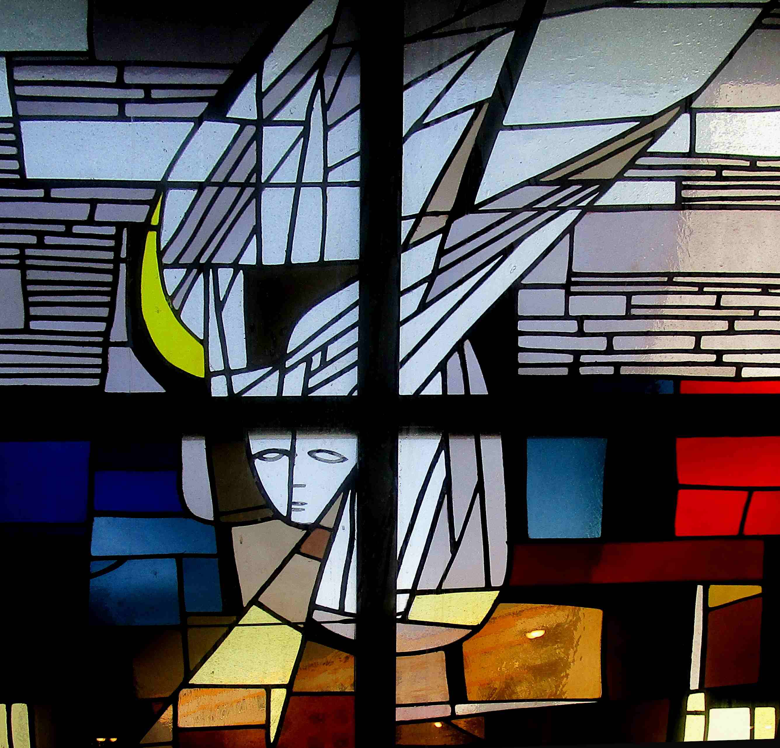 Himmlisches Jerusalem Alfred Heller (1924-2012): Glasfensterfronten von ...