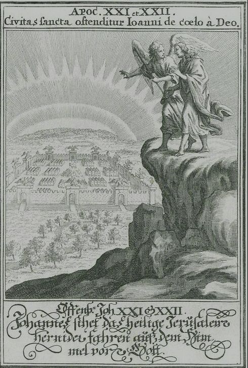 Himmlisches Jerusalem Christoph Weigel (1654-1725): „Biblia Ectypa ...