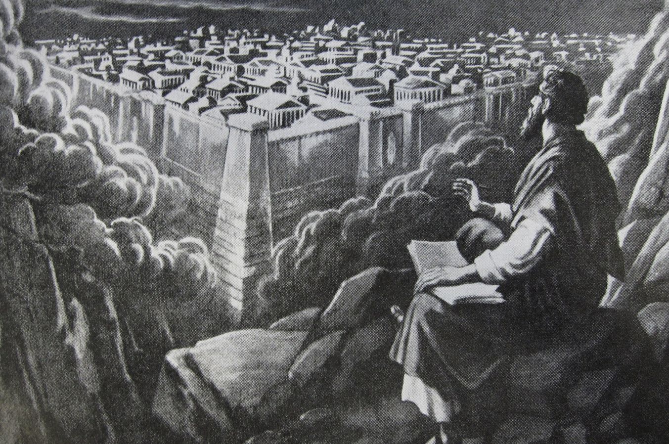 Himmlisches Jerusalem Otto Adolph Stemler (1872-1953): Johannes auf ...