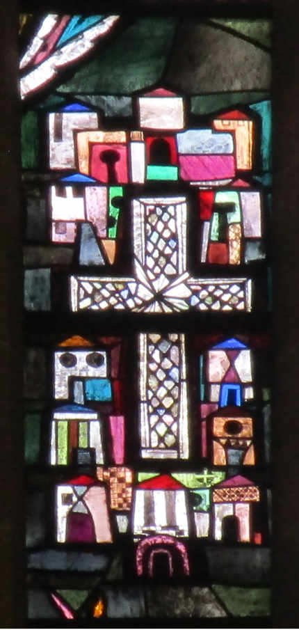 Himmlisches Jerusalem Max Lacher (1905-1988): Fenster der Frauenkirche ...