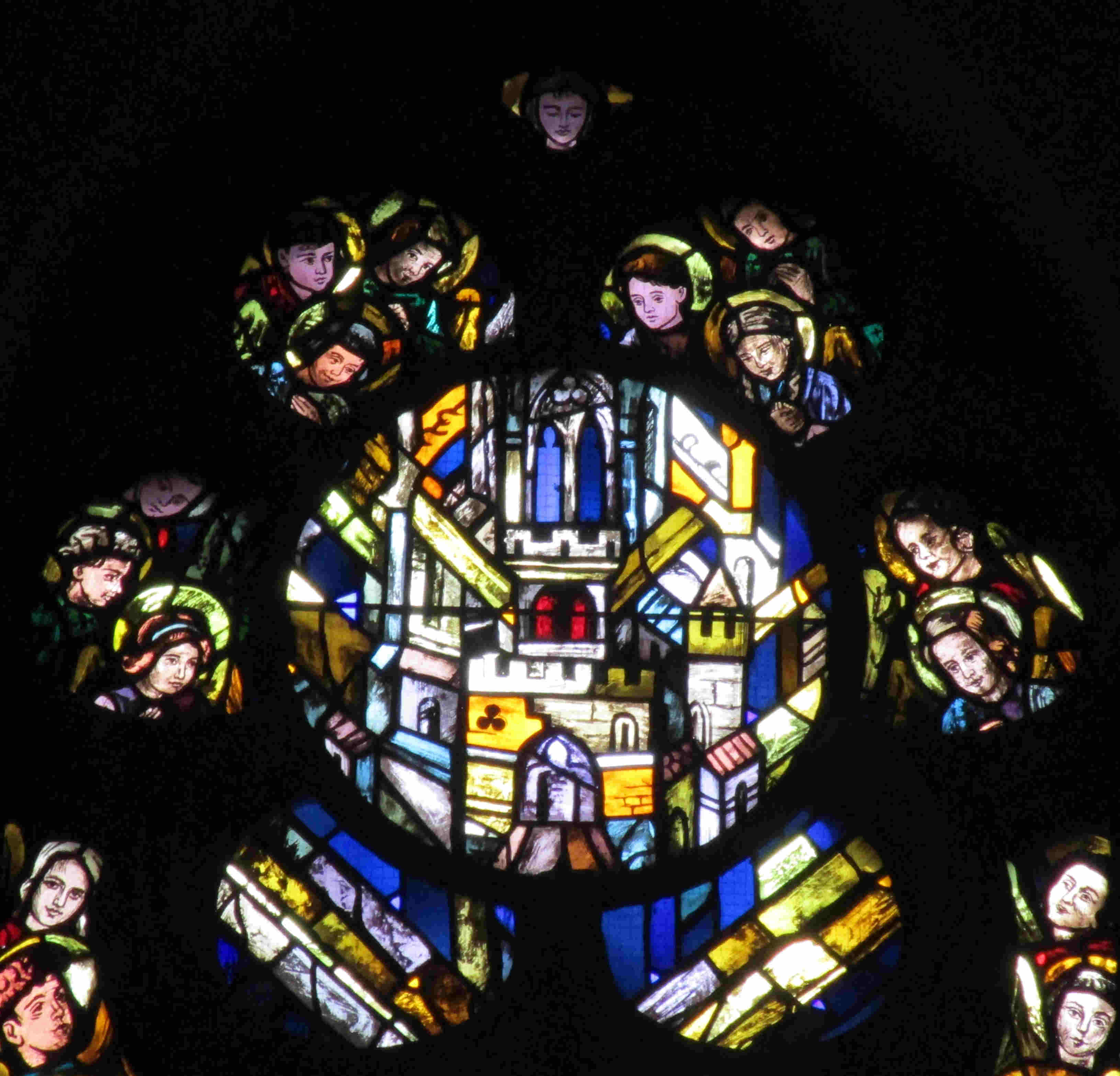 Himmlisches Jerusalem Rudolf Fuchs (1868-1918): Kreuzkirche in Herne ...