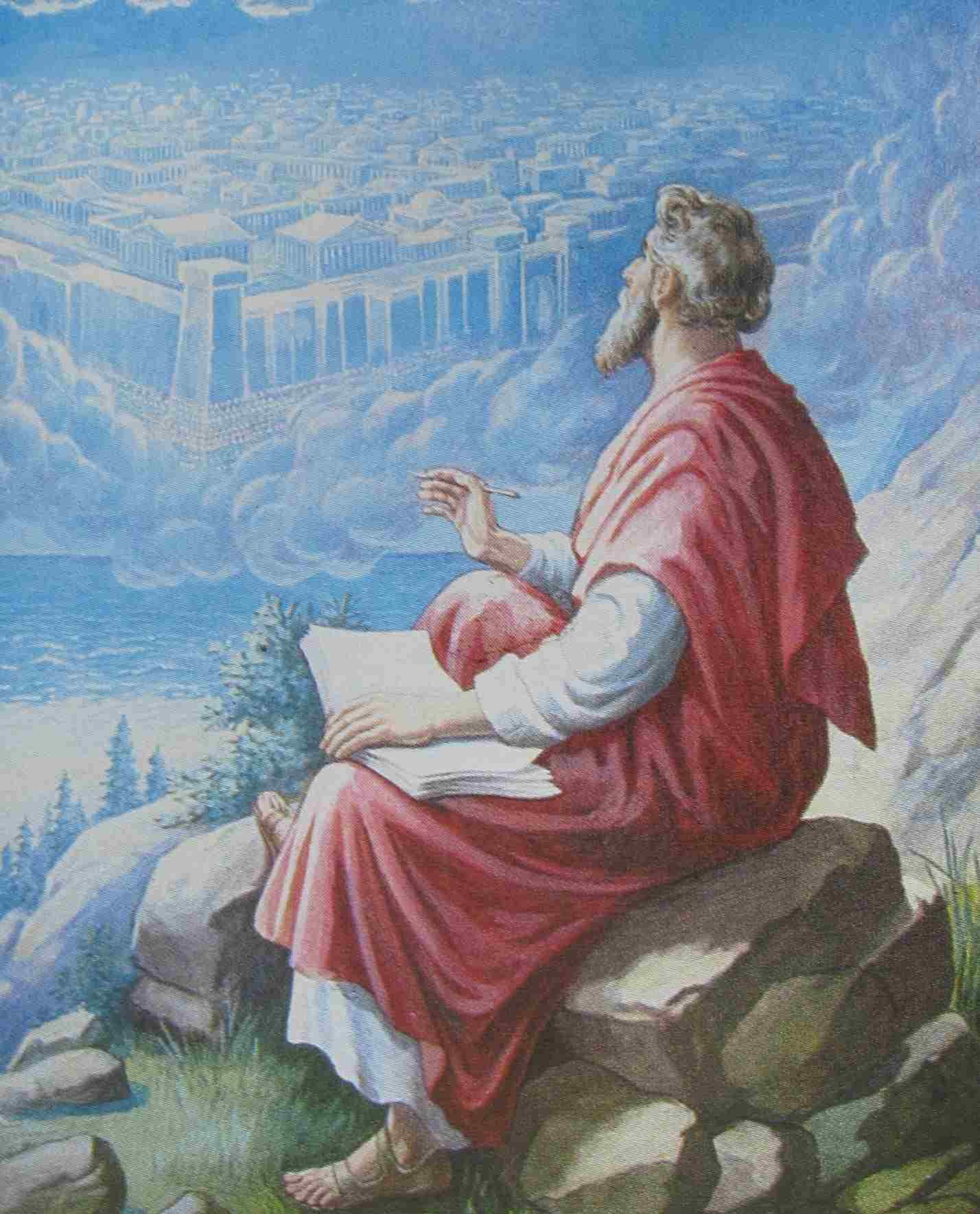 Himmlisches Jerusalem Otto Adolph Stemler (1872-1953): Johannes auf ...