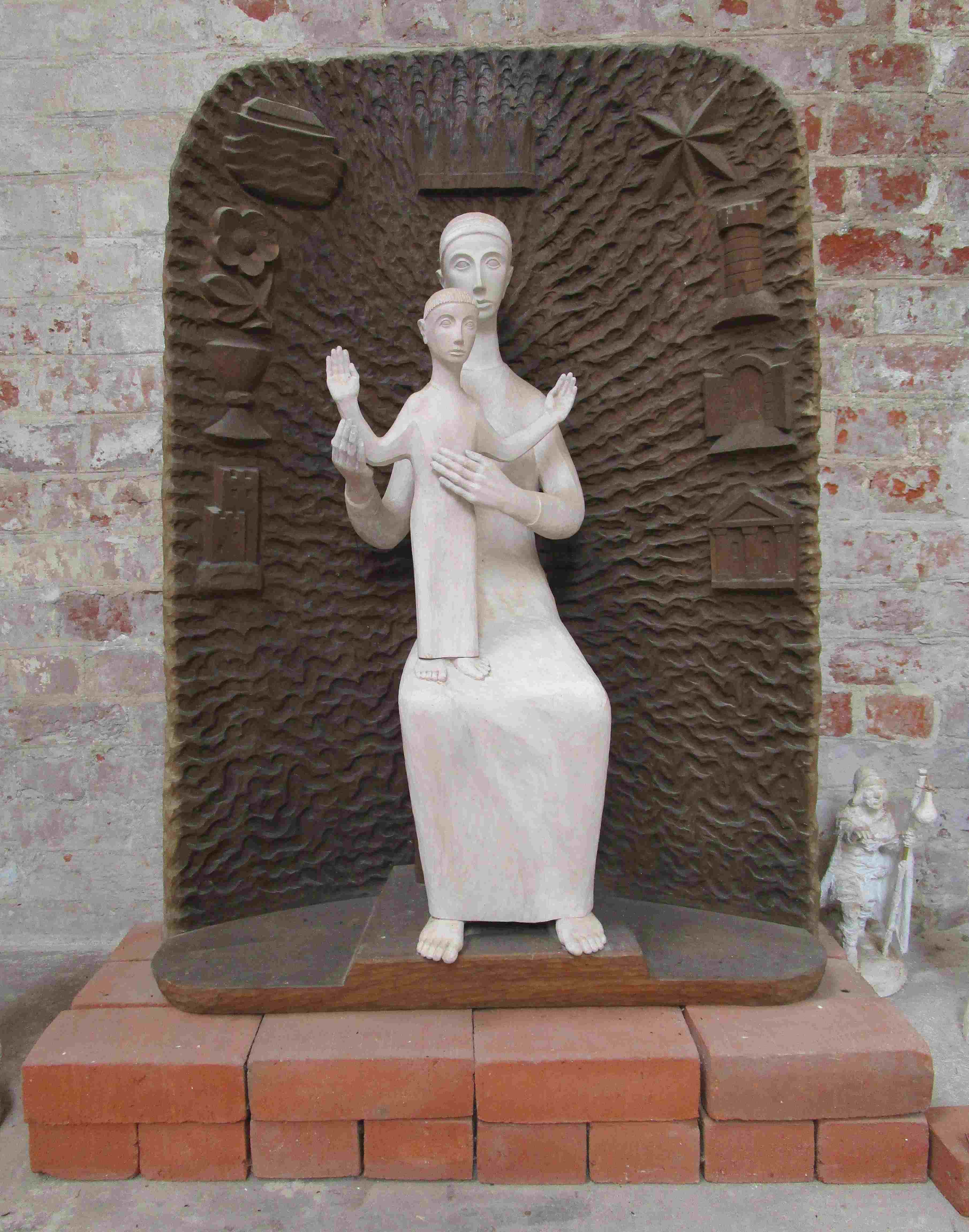 Himmlisches Jerusalem Rudolf Heltzel (1907-2005): Lauretanische Madonna ...