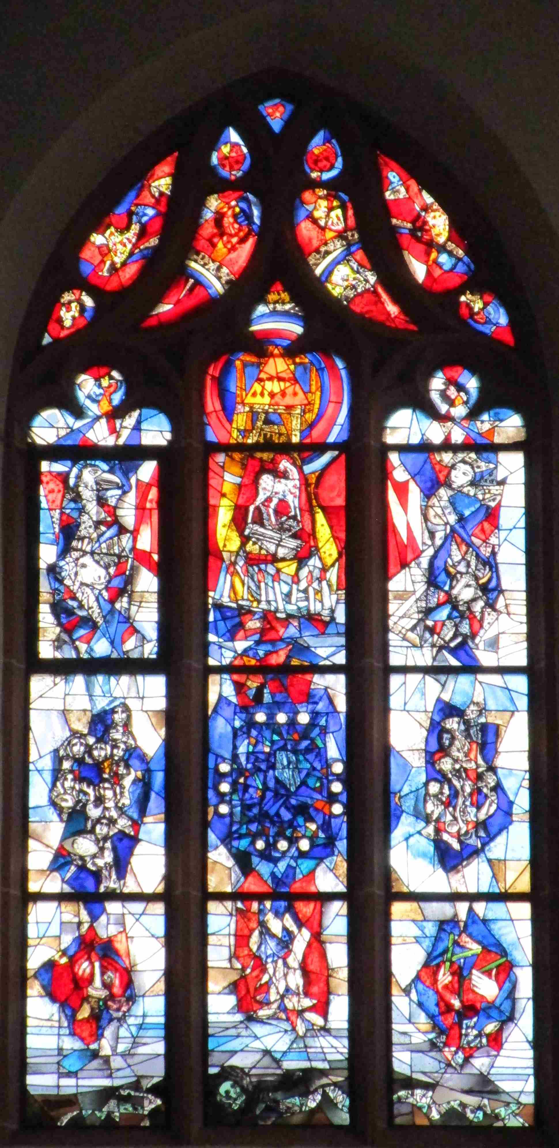 Himmlisches Jerusalem Peter Valentin Feuerstein (1917-2000): Fenster ...