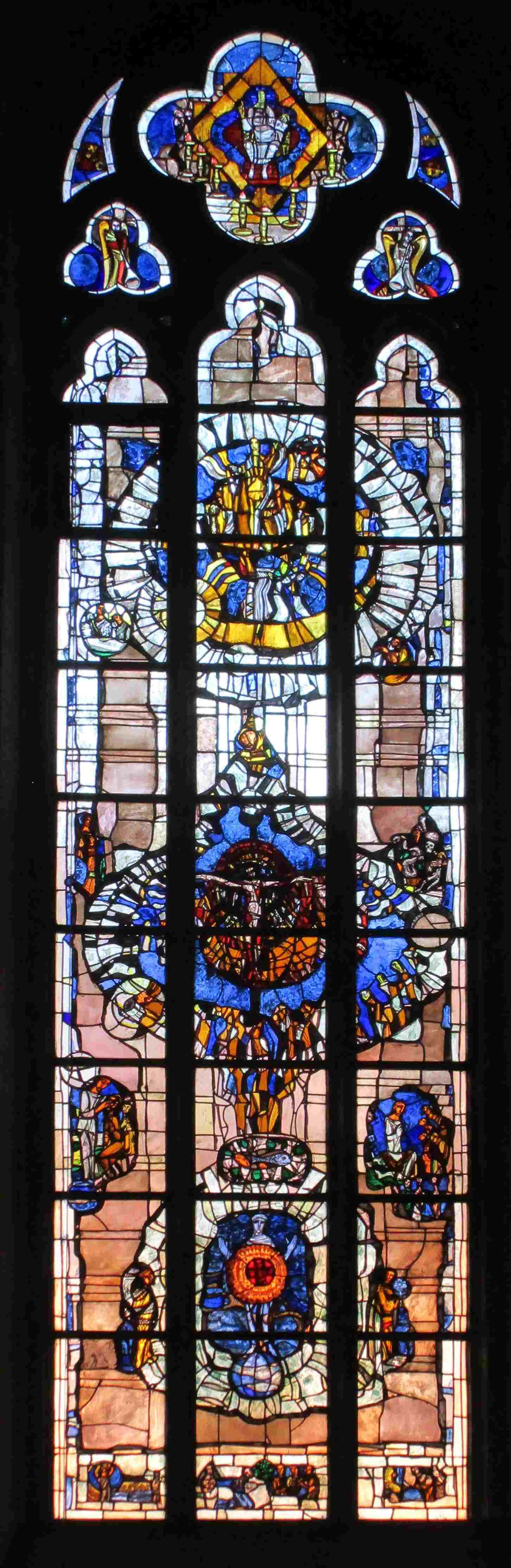 Himmlisches Jerusalem Peter Valentin Feuerstein (1917-1999): Fenster ...