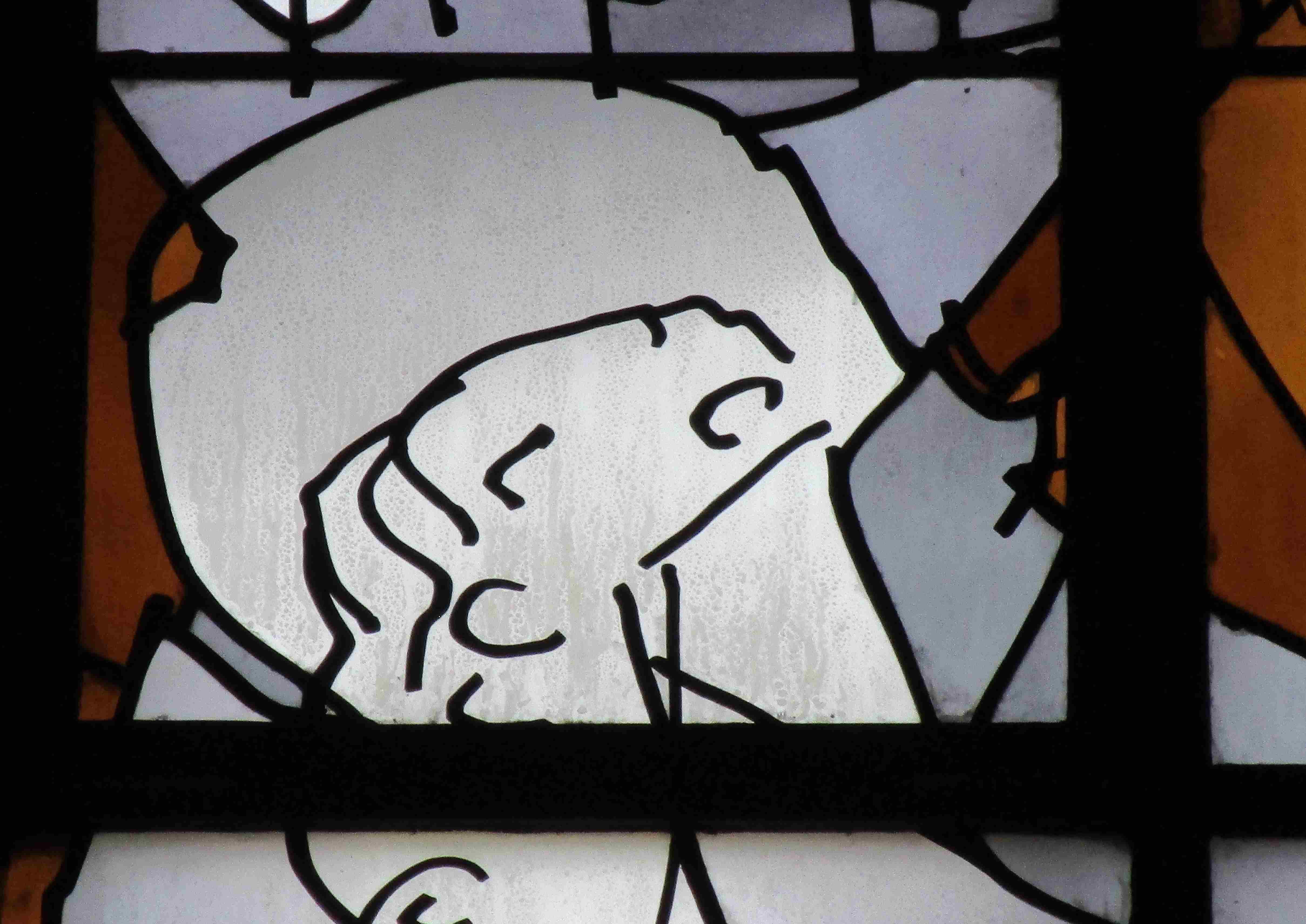 Himmlisches Jerusalem Hubert Spierling (1925-2018): Fenster aus St ...