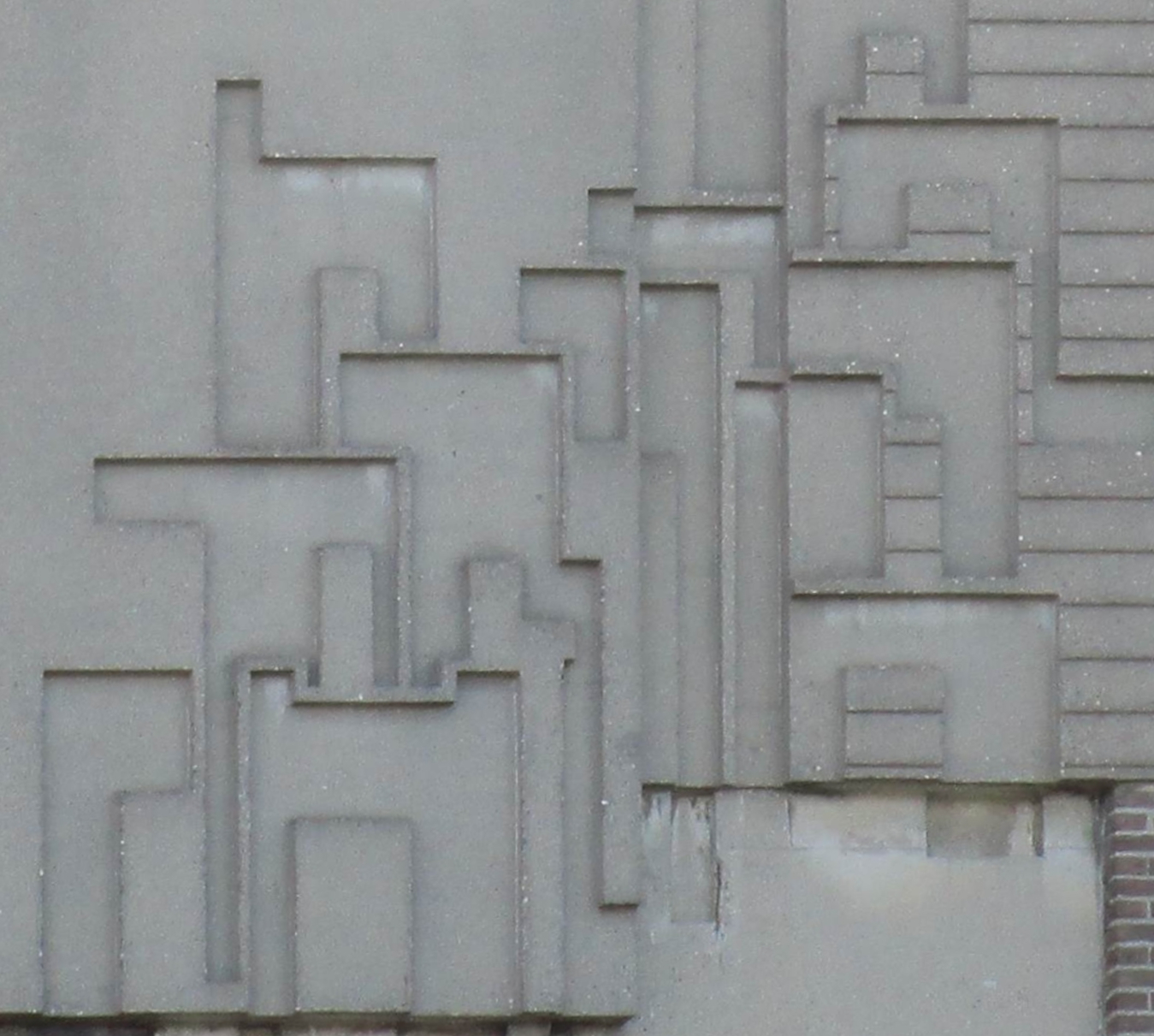 Himmlisches Jerusalem Barbara Haeger (1919-2004): Fassadenschmuck an ...