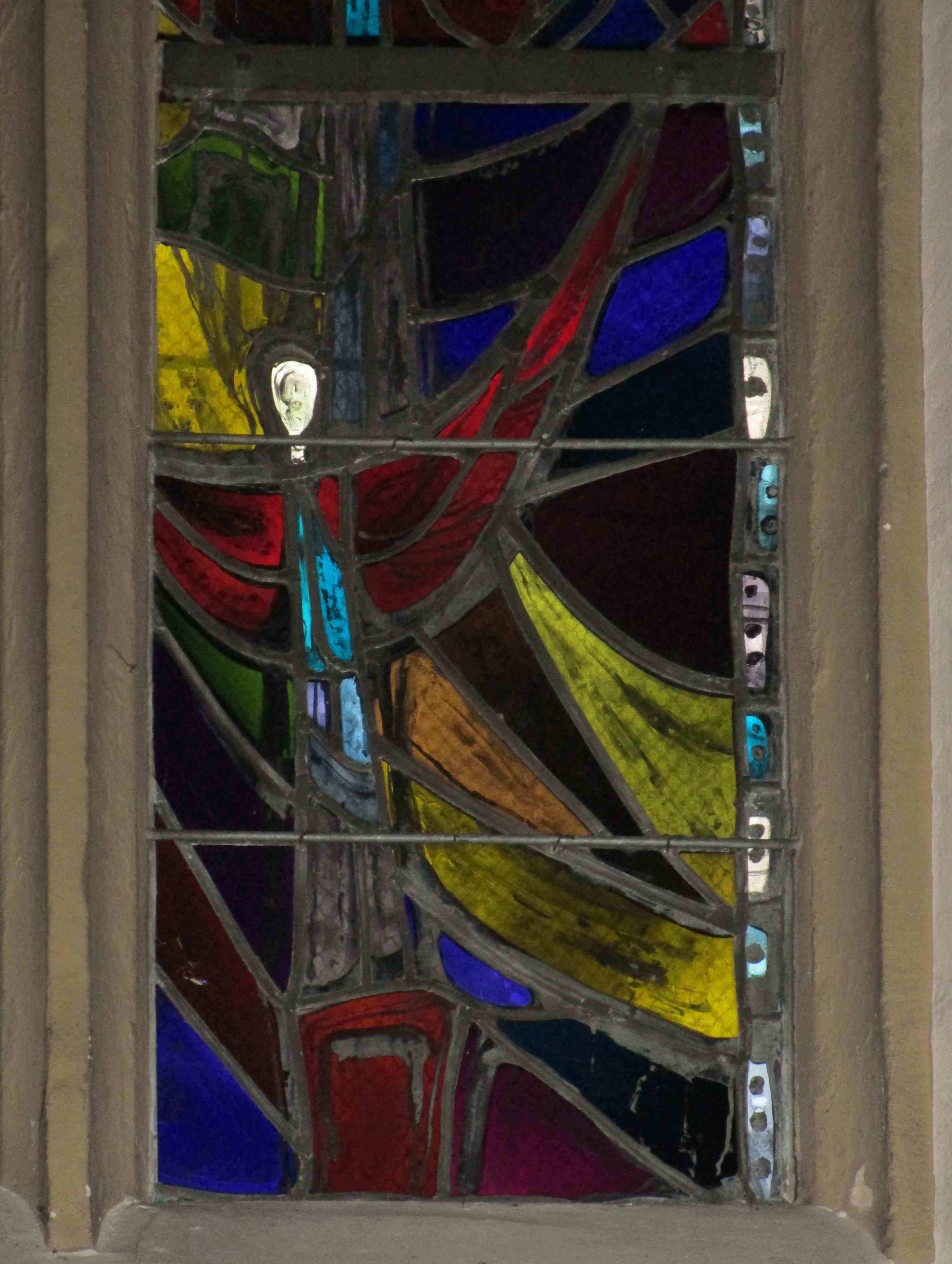 Himmlisches Jerusalem Albert Birkle (1900-1986): Chorfenster in St ...